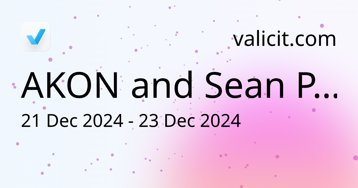 AKON and Sean Paul Live at the World Tennis League! - Valicit